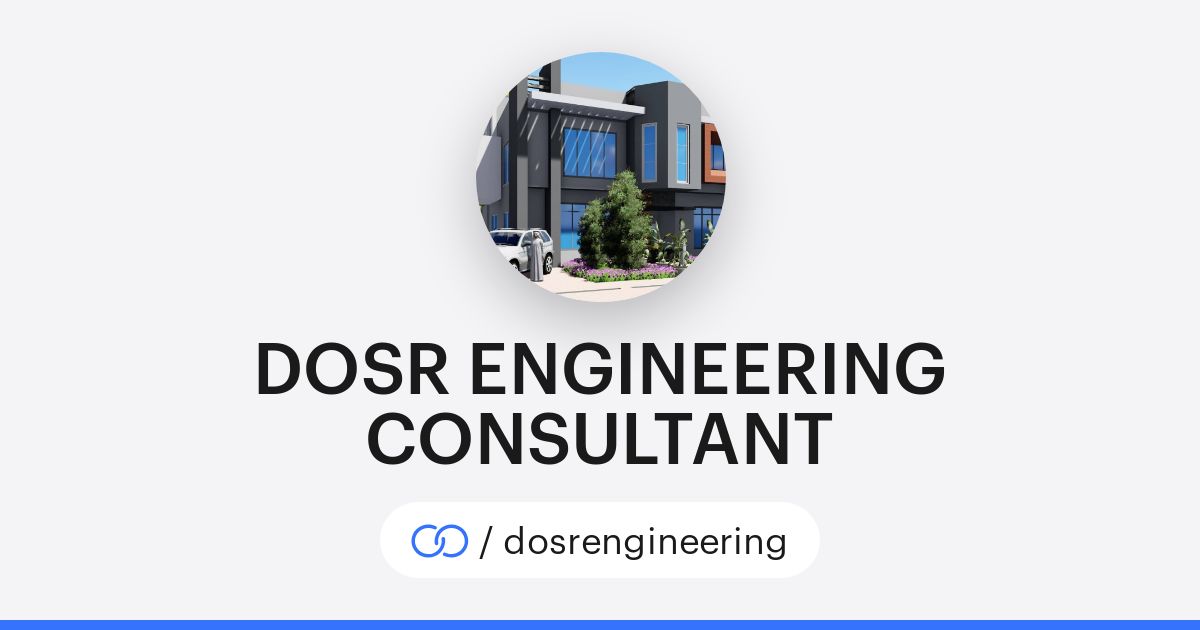 DOSR ENGINEERING CONSULTANT (/dosrengineering) · solo.to