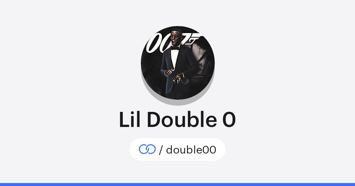 Lil Double 0 (/double00) · solo.to