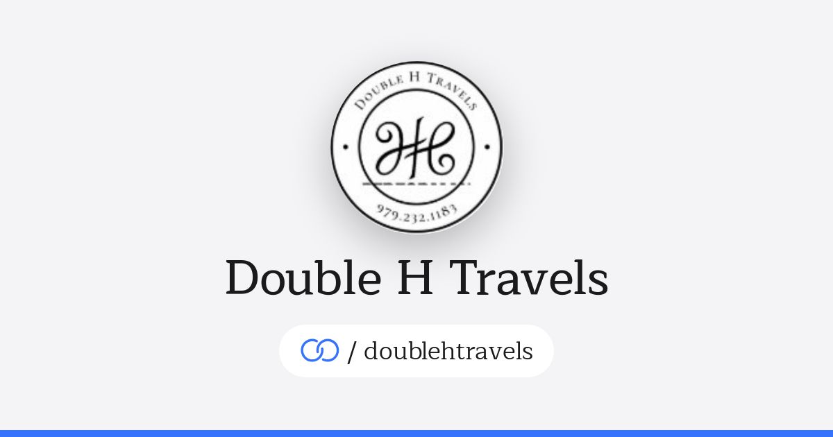 Double H Travels (/doublehtravels) · solo.to