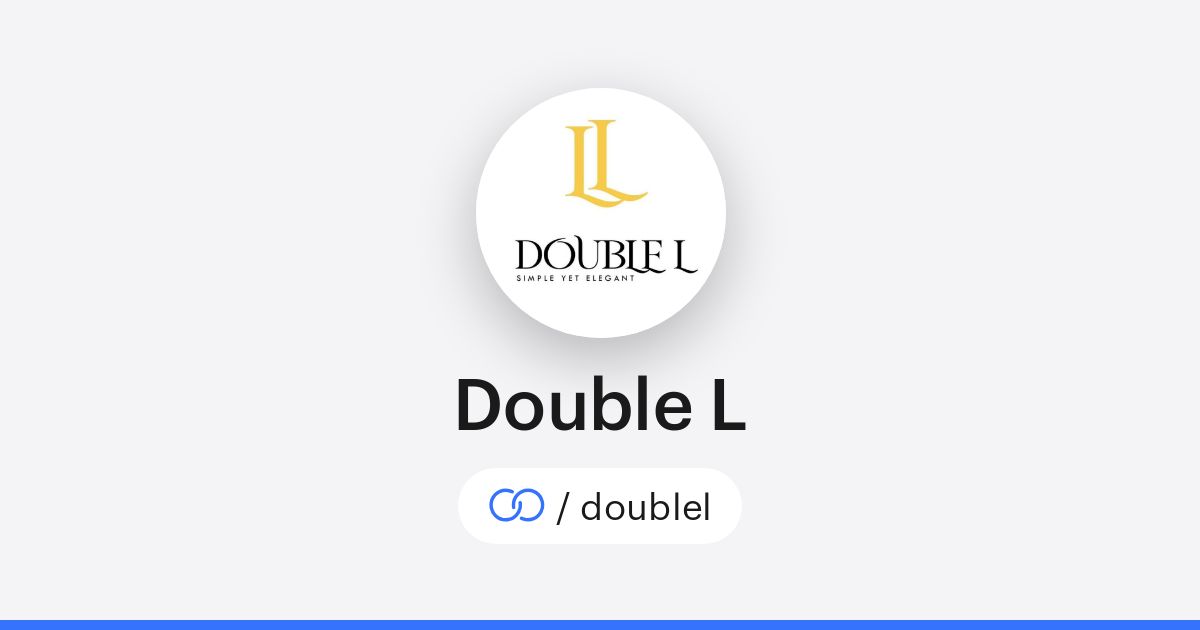 Double L (/doublel) · solo.to