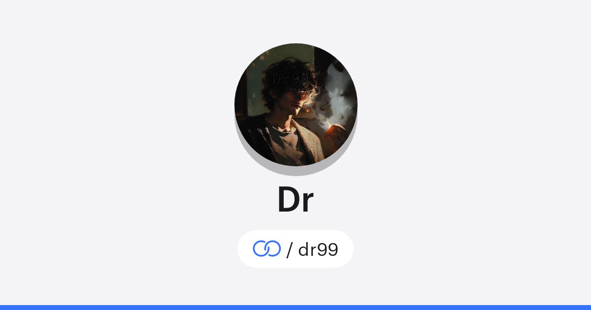 Dr (/dr99) · solo.to