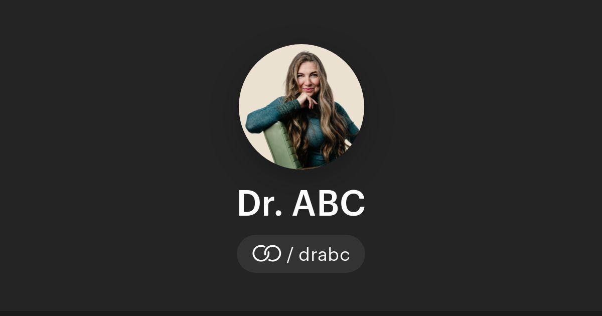 Dr. ABC (/drabc) · solo.to