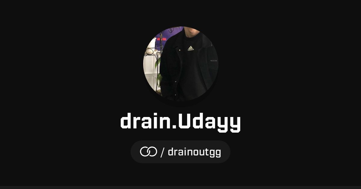 drain.Udayy (/drainoutgg) · solo.to