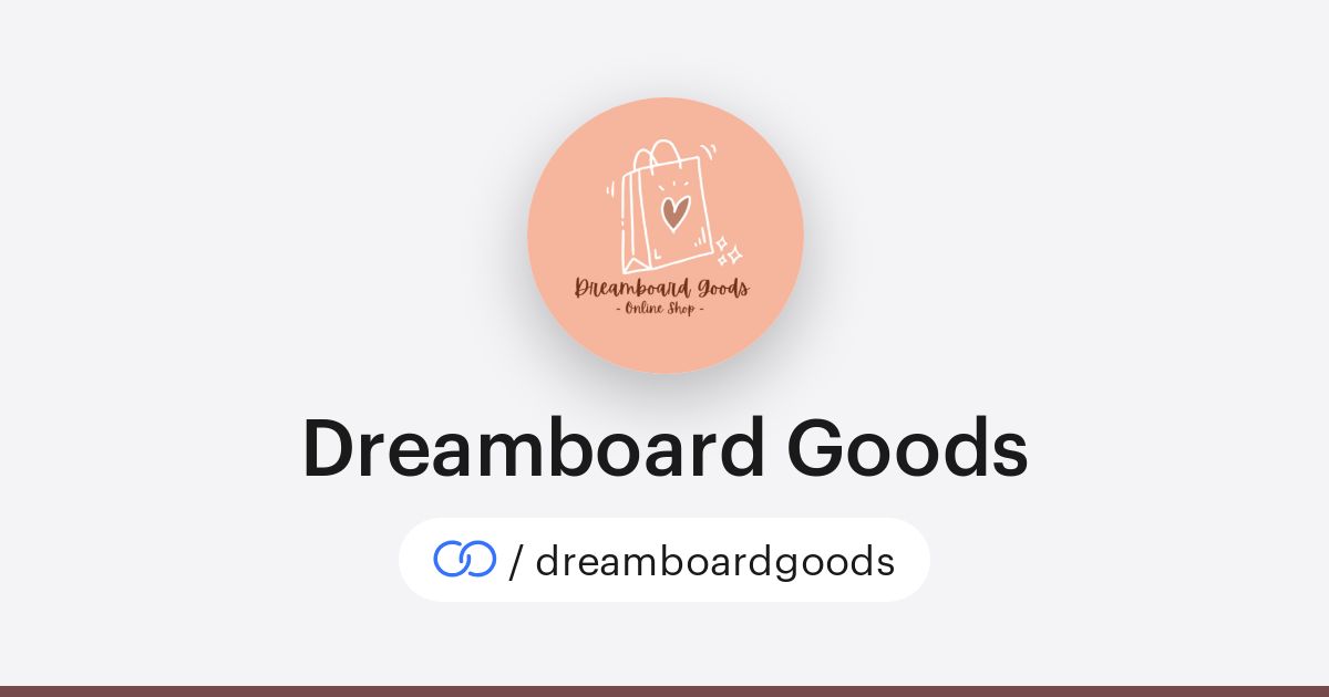 Dreamboard Goods (/dreamboardgoods) · solo.to