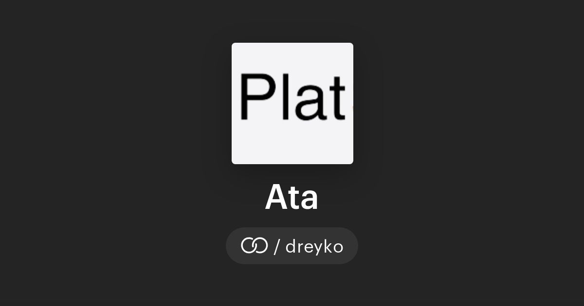 Ata (/dreyko) · solo.to