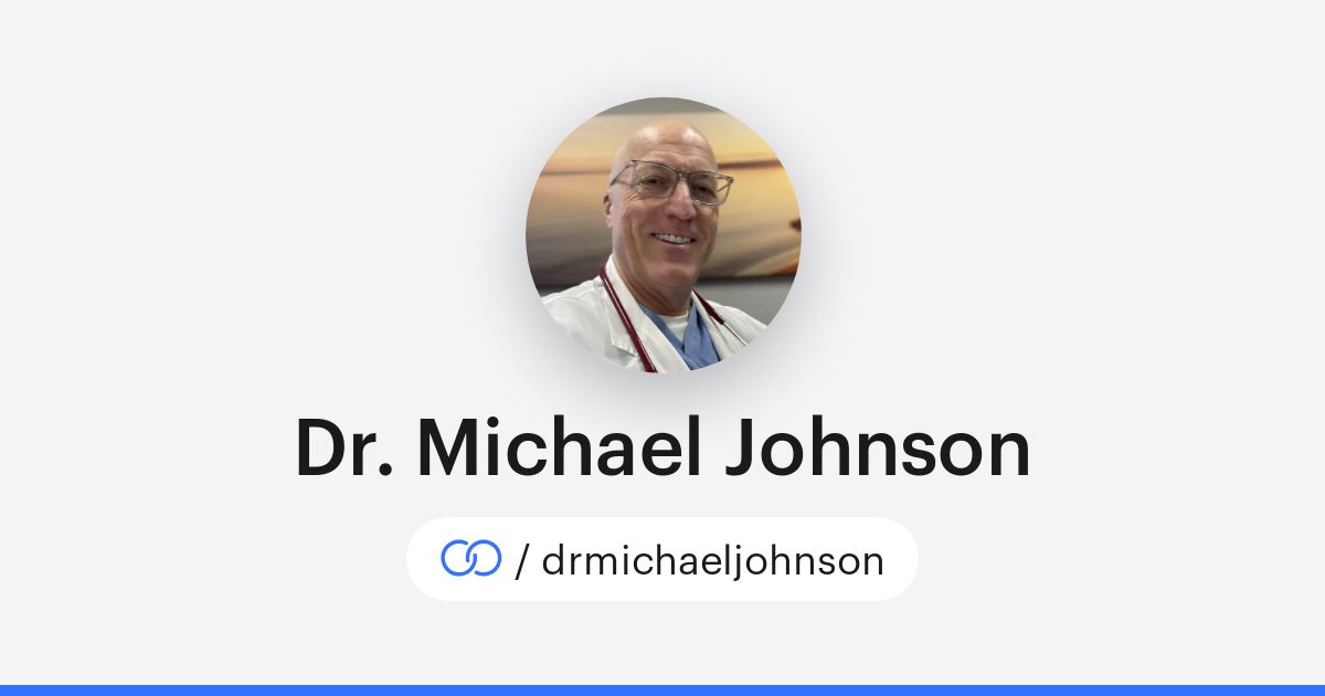 Dr. Michael Johnson (/drmichaeljohnson) · solo.to