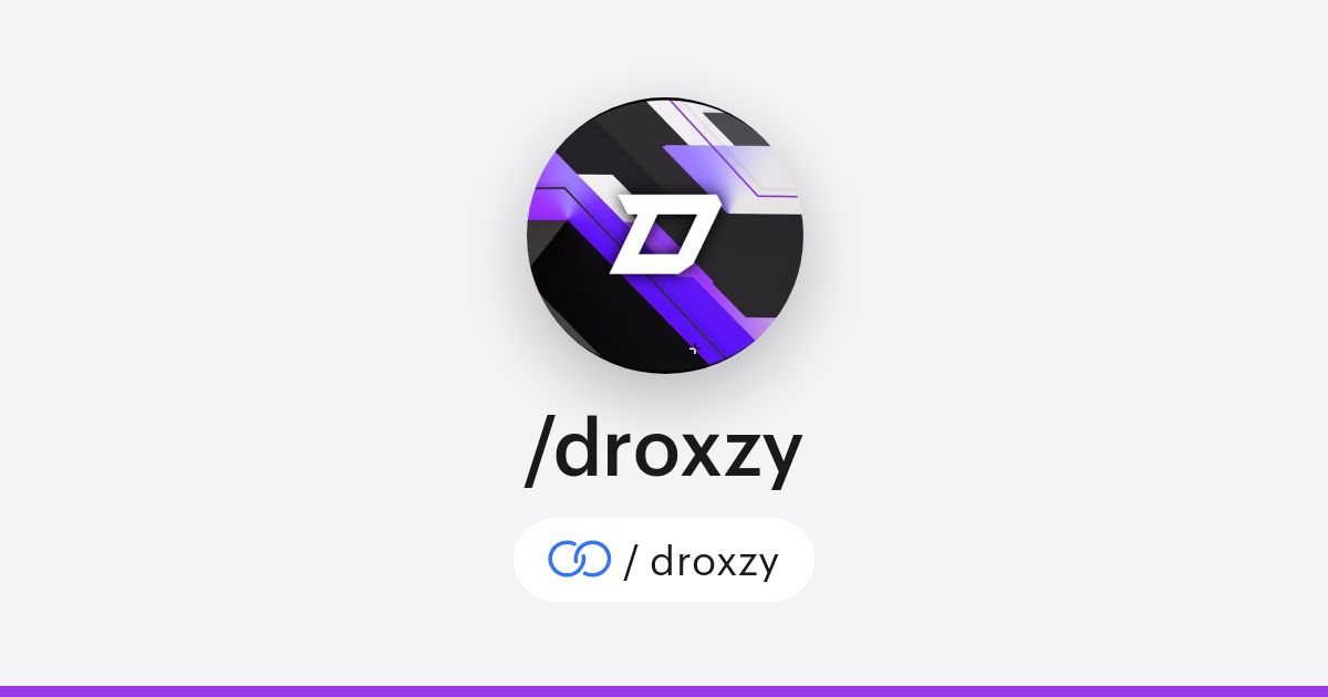 /droxzy · solo.to