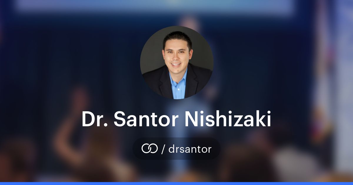 Dr. Santor Nishizaki (/drsantor) · solo.to