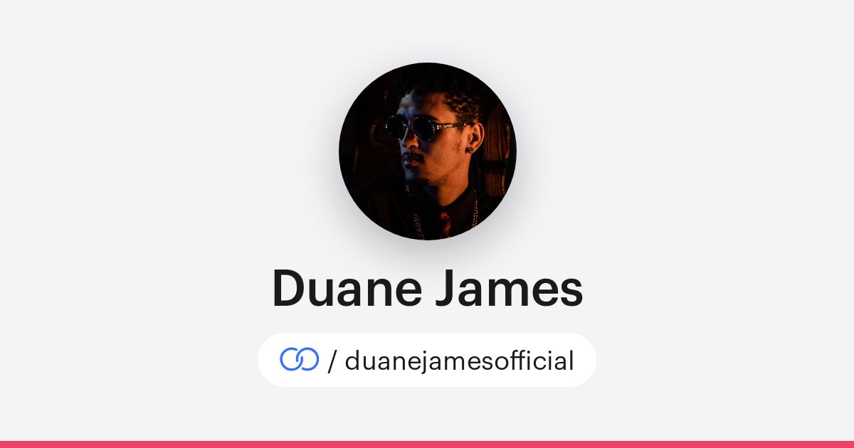 Duane James (/duanejamesofficial) · solo.to
