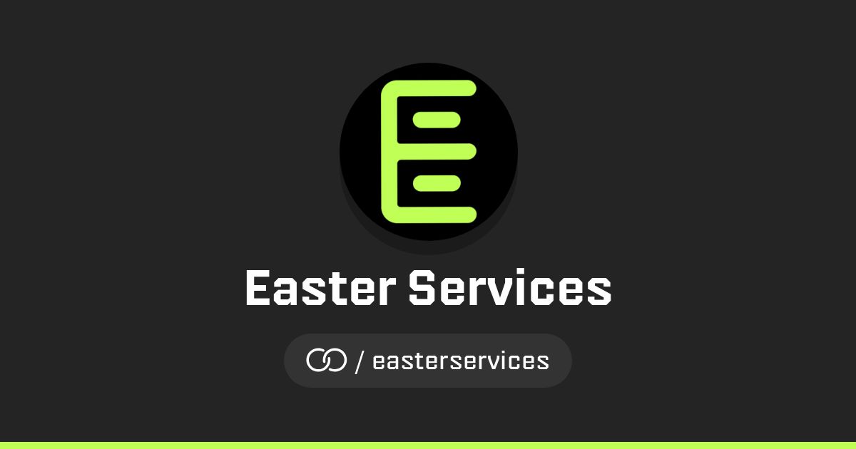 Easter Services (/easterservices) · solo.to