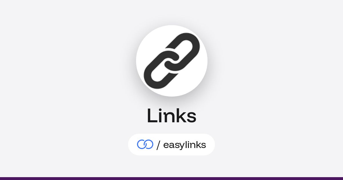 Links (/easylinks) · solo.to