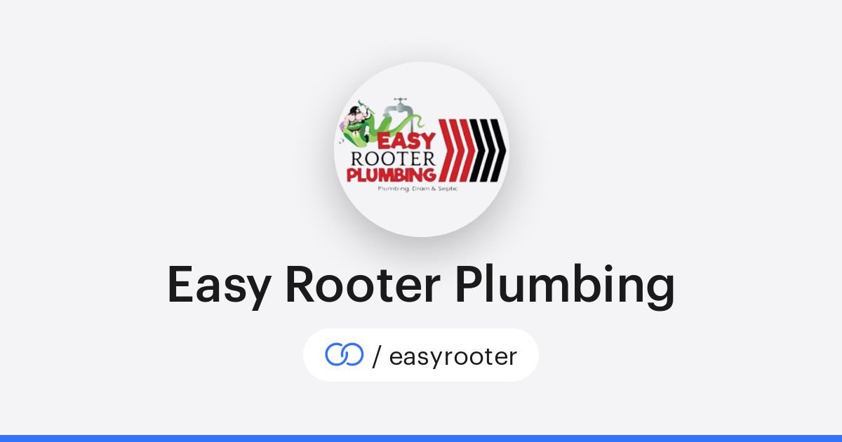 Easy Rooter Plumbing (/easyrooter) · solo.to