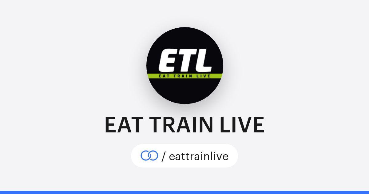 EAT TRAIN LIVE (/eattrainlive) · solo.to