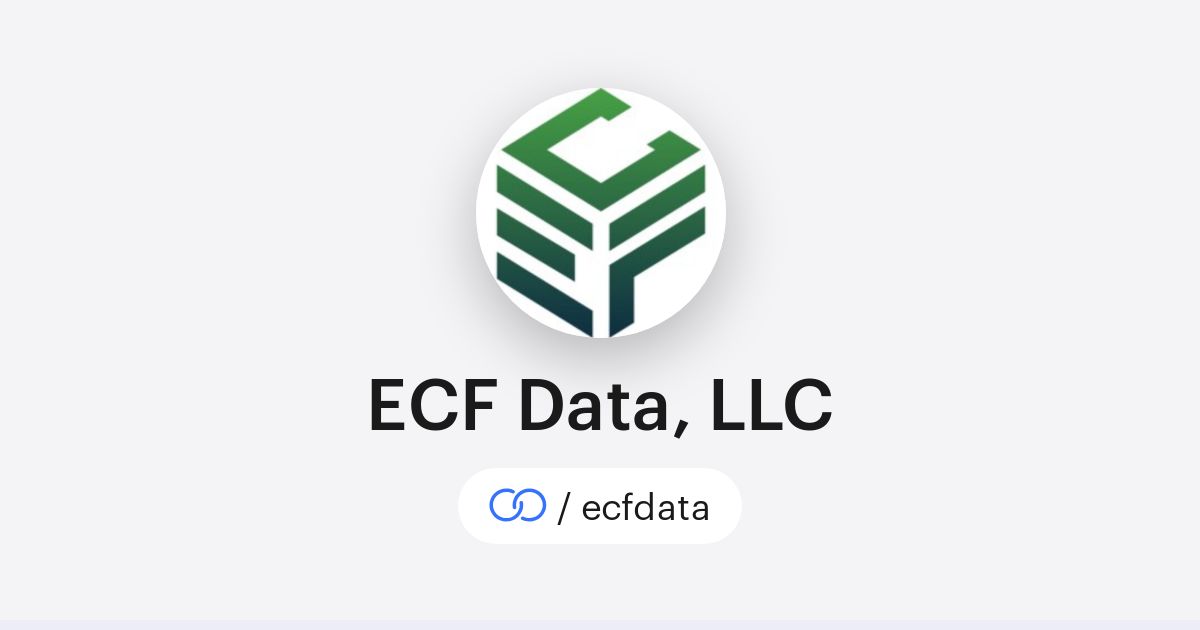ECF Data, LLC (/ecfdata) · solo.to