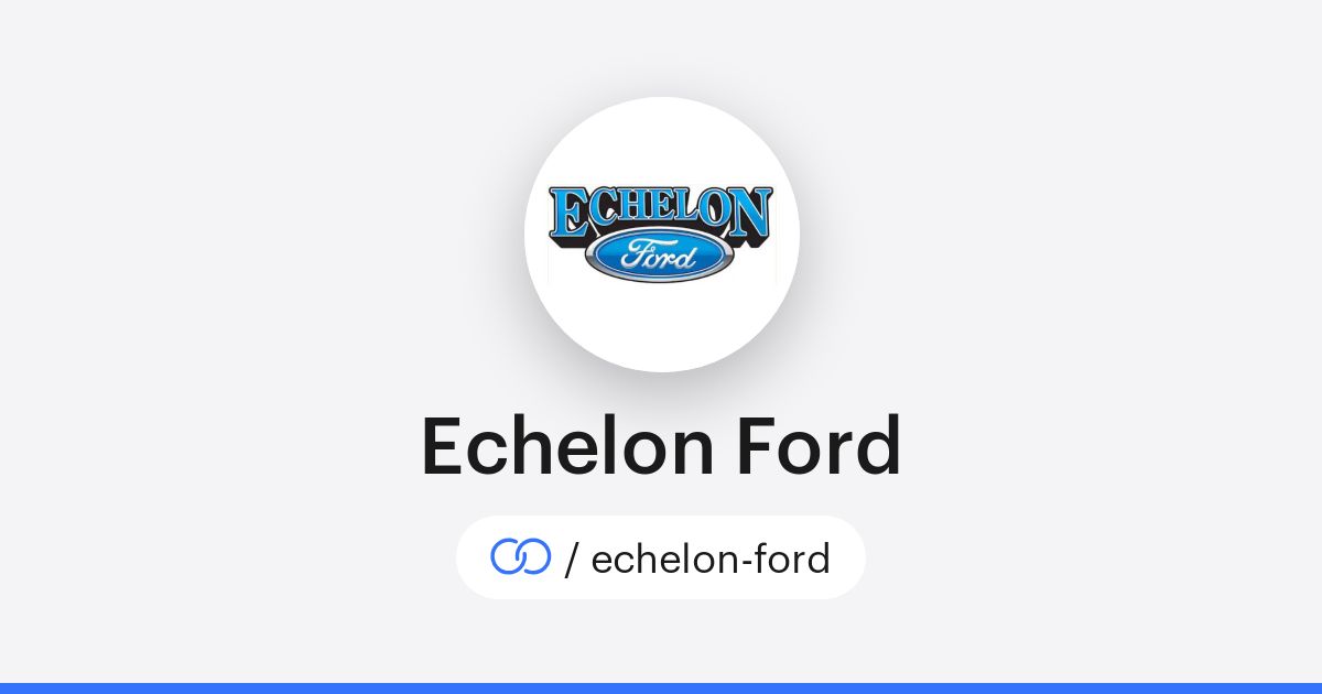 Echelon Ford (/echelon-ford) · solo.to