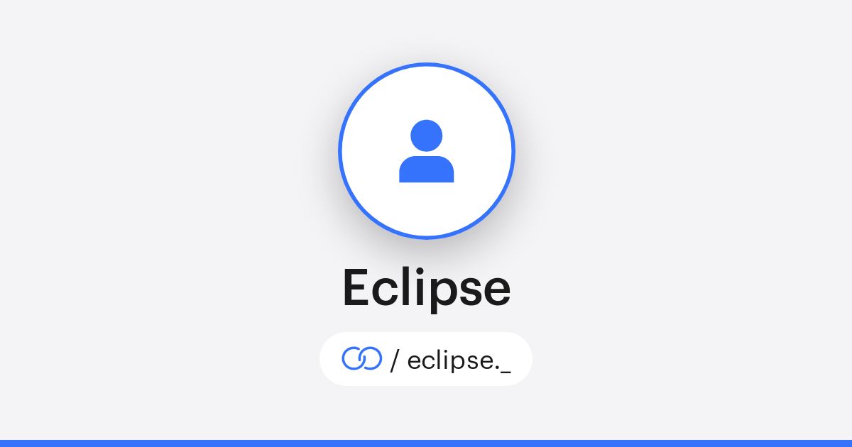Eclipse (/eclipse._) · solo.to