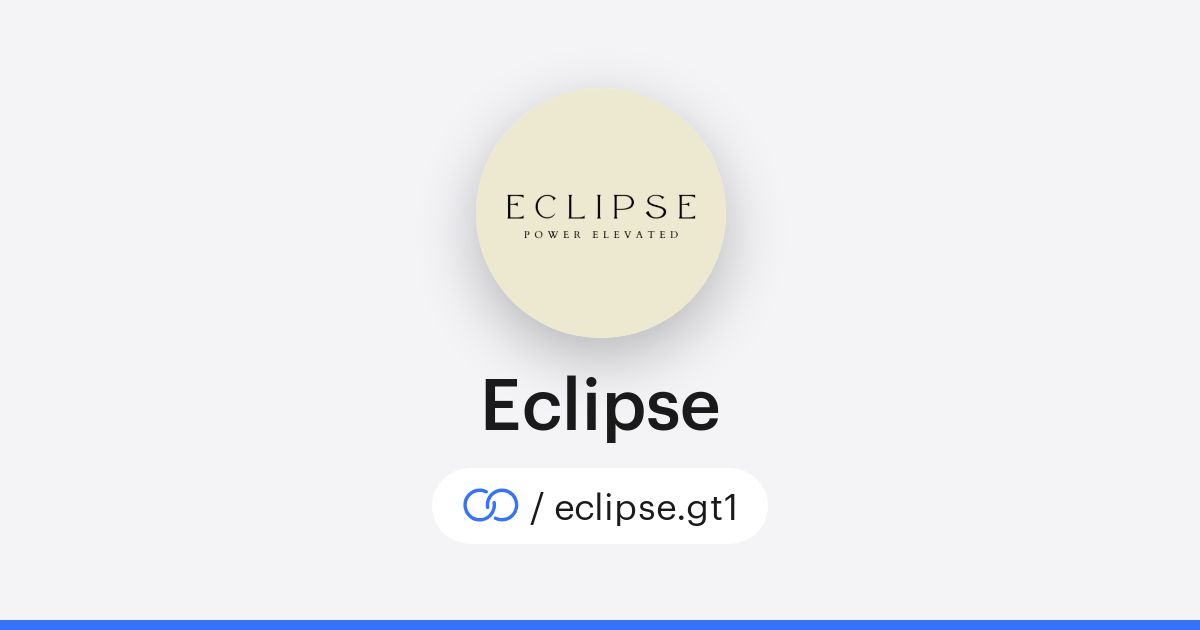 Eclipse (/eclipse.gt1) · solo.to