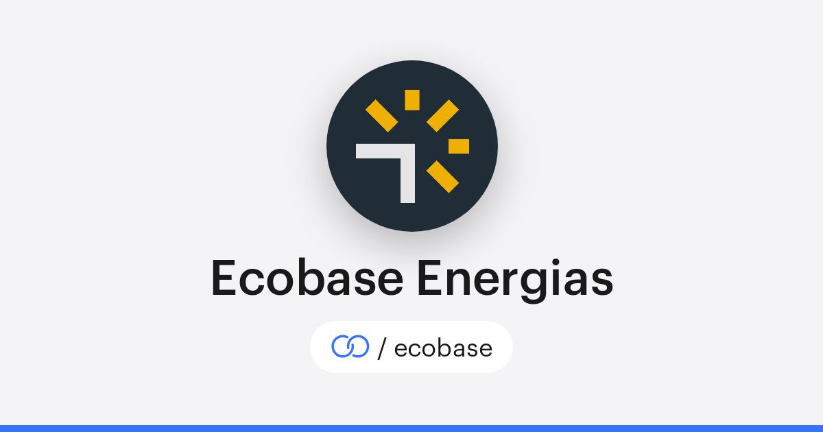 Ecobase Energias (/ecobase) · solo.to