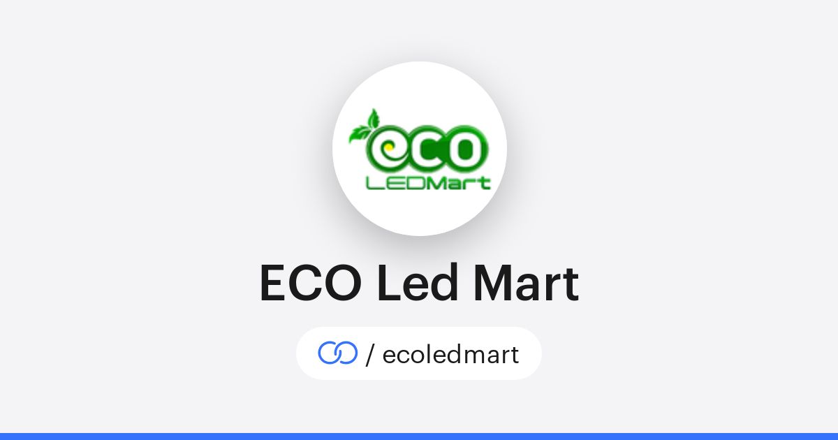 ECO Led Mart (/ecoledmart) · solo.to