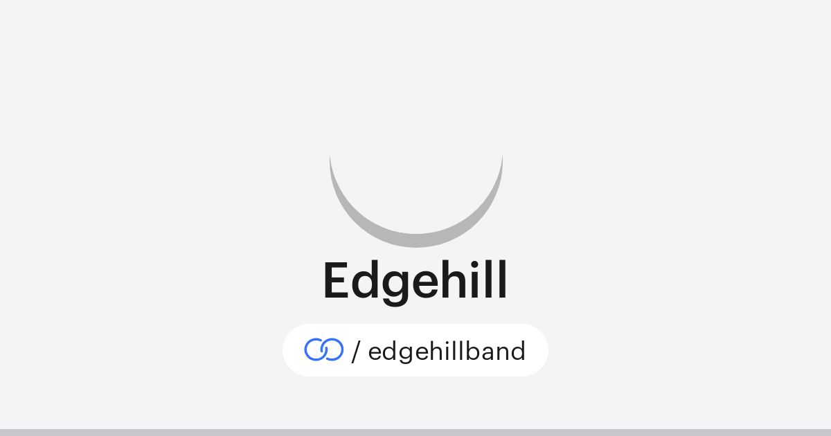 Edgehill (/edgehillband) · solo.to