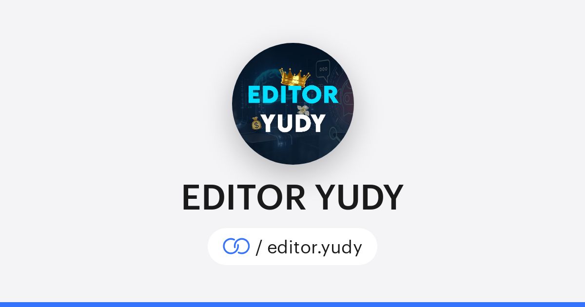 EDITOR YUDY (/editor.yudy) · solo.to