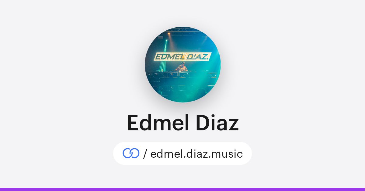 Edmel Diaz (/edmel.diaz.music) · solo.to