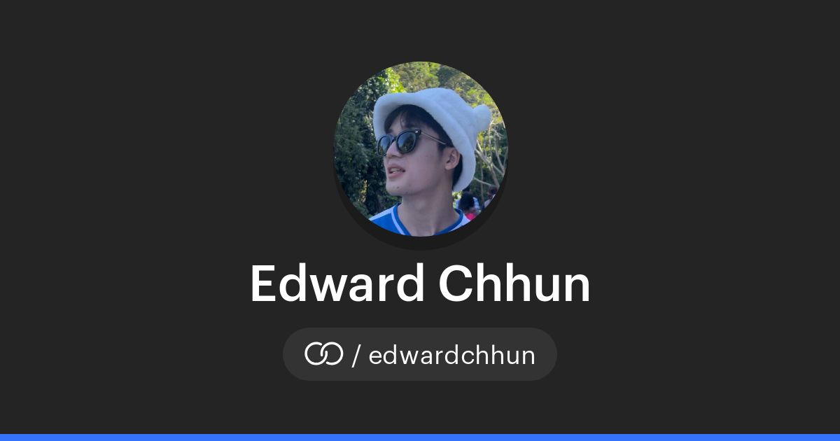 Edward Chhun (/edwardchhun) · solo.to