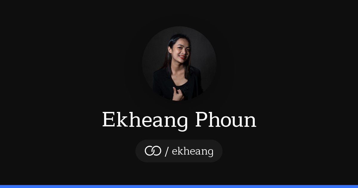 Ekheang Phoun (/ekheang) · solo.to
