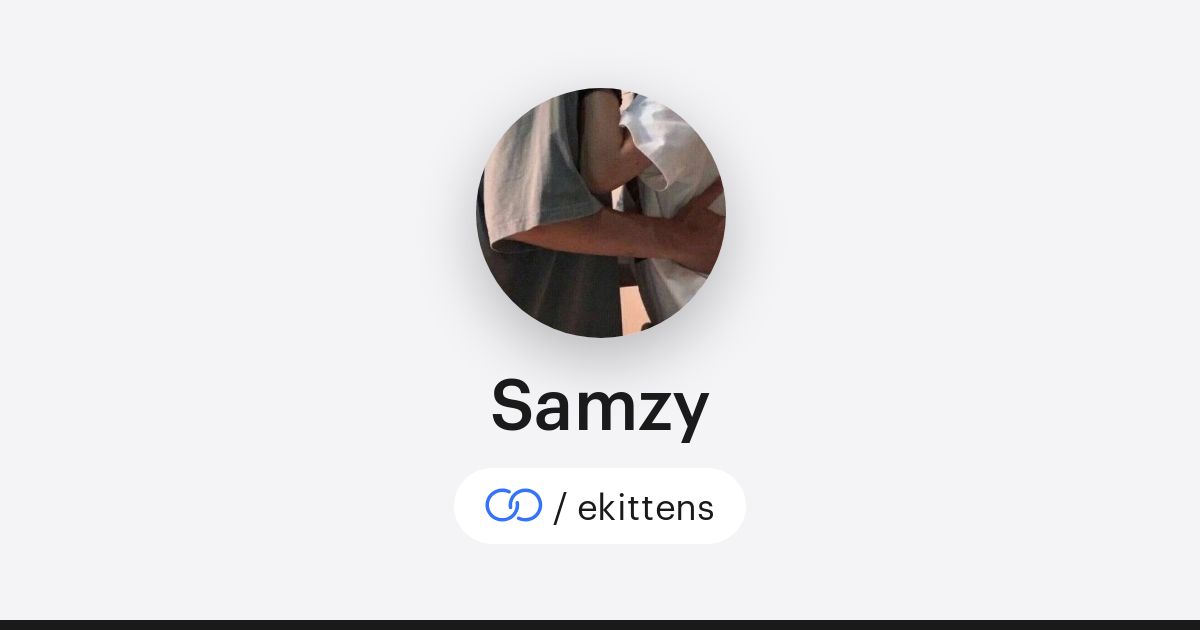 Samzy (/ekittens) · solo.to