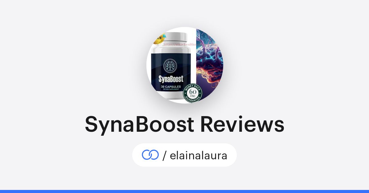 SynaBoost Reviews (/elainalaura) · solo.to