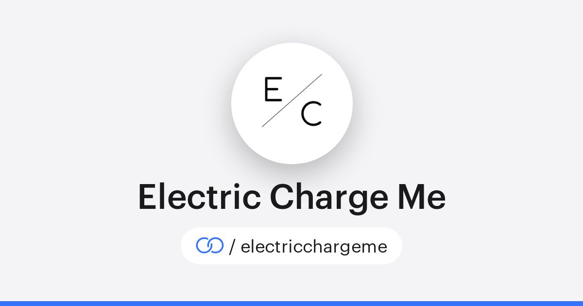 Electric Charge Me (/electricchargeme) · solo.to