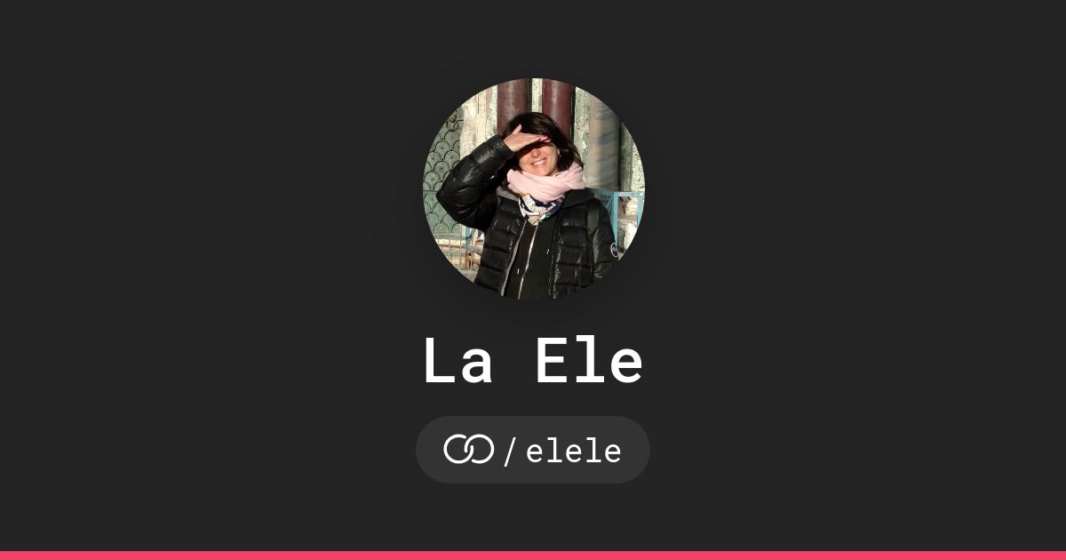 La Ele (/elele) · solo.to
