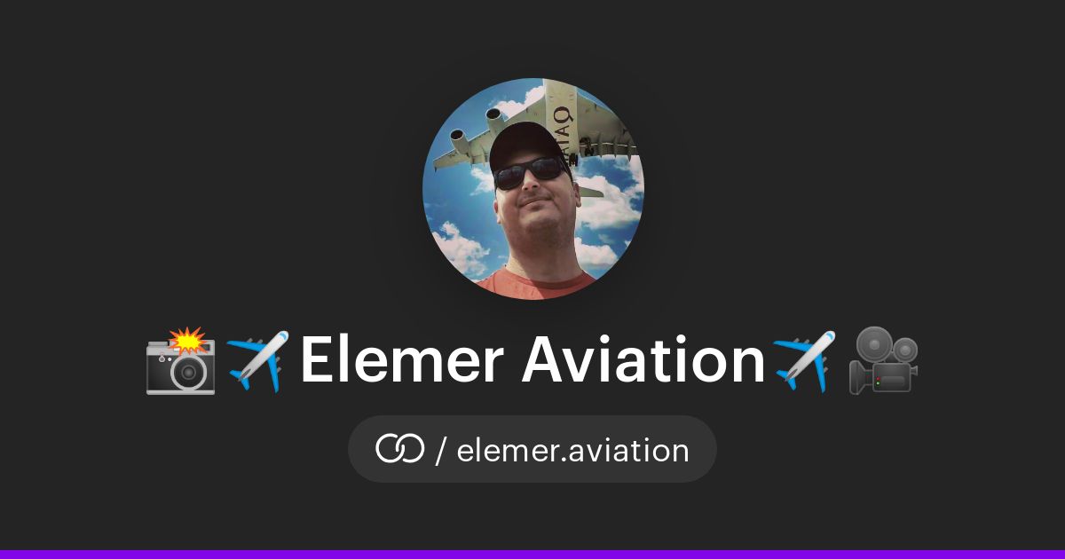 📸 ️Elemer Aviation ️🎥 (/elemer.aviation) · solo.to