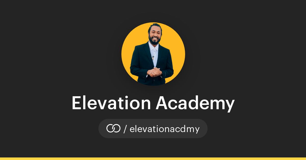 Elevation Academy (/elevationacdmy) · solo.to