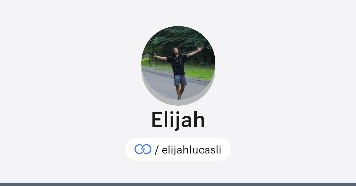 Elijah (/elijahlucasli) · solo.to