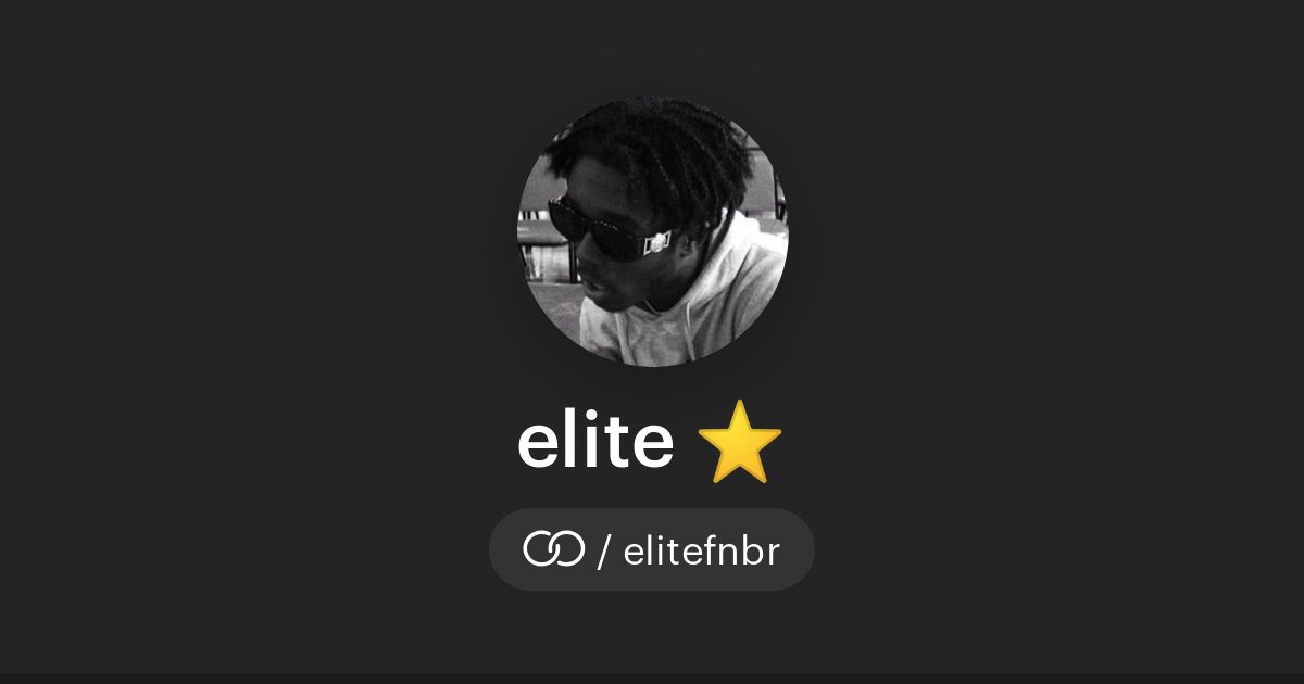 elite ⭐ (/elitefnbr) · solo.to