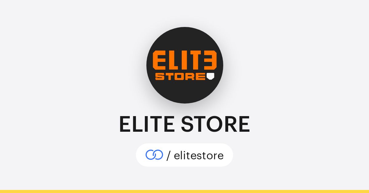 ELITE STORE (/elitestore) · solo.to