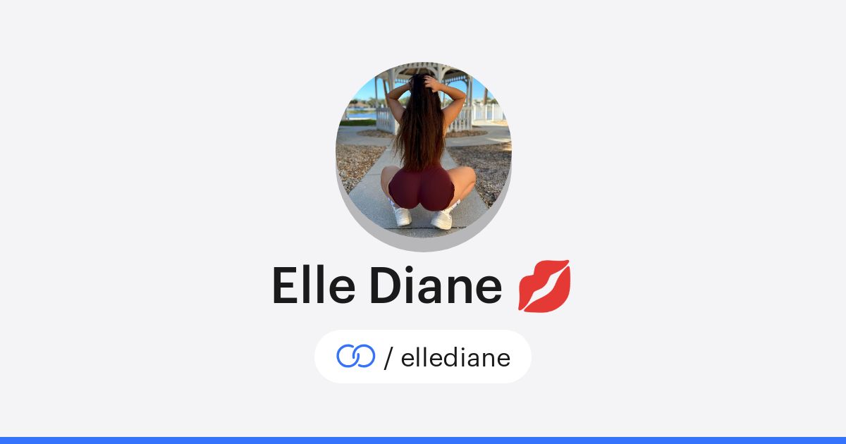 Elle Diane 💋 (/ellediane) · solo.to