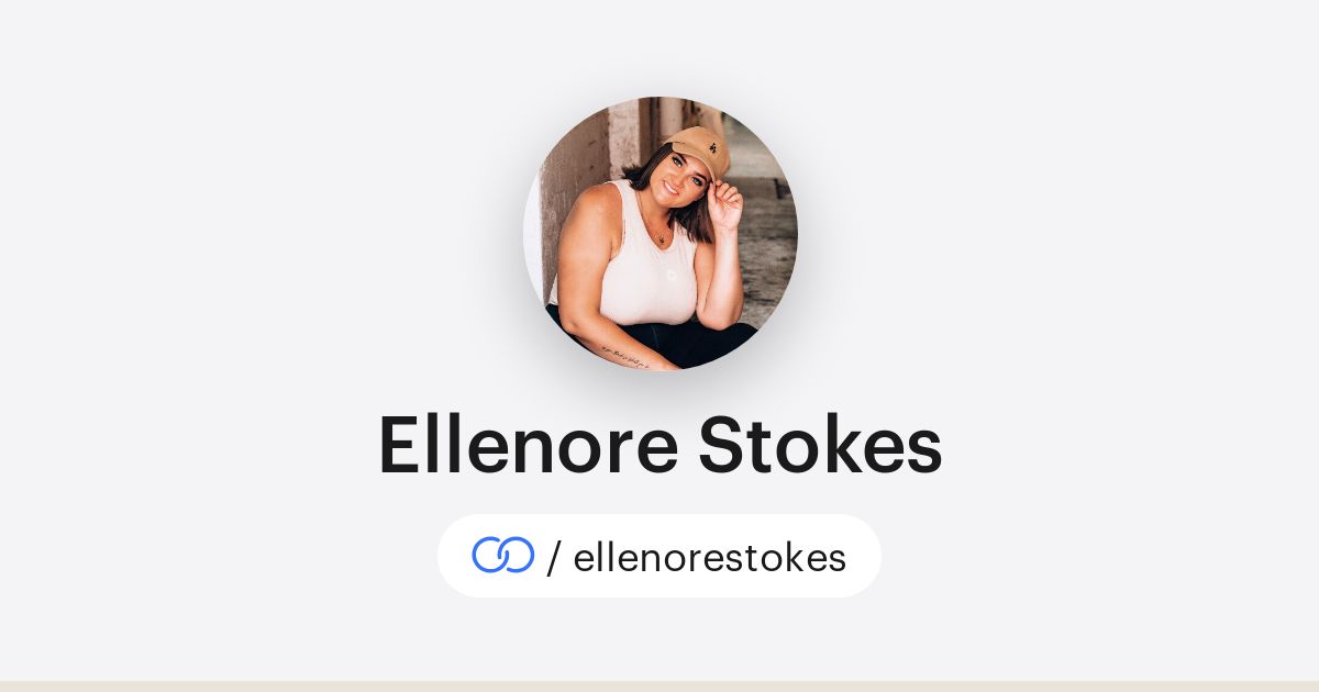 Ellenore Stokes (/ellenorestokes) · solo.to