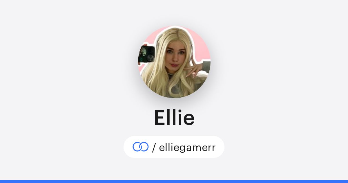 Ellie (/elliegamerr) · solo.to