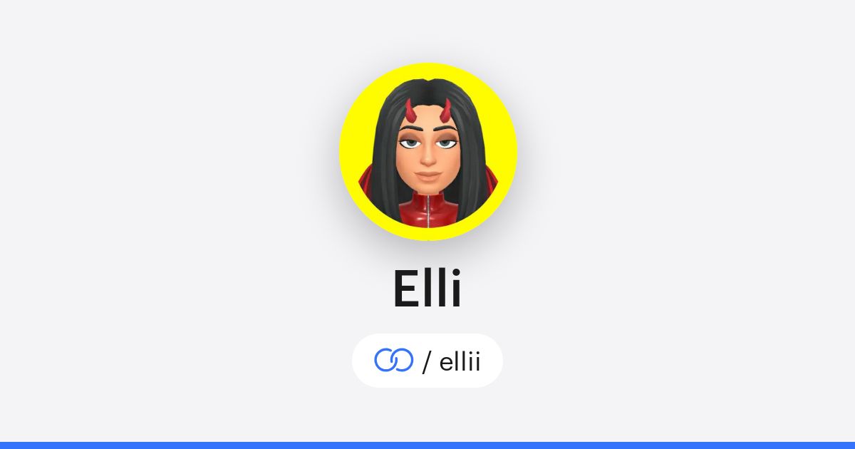 Elli (/ellii) · solo.to