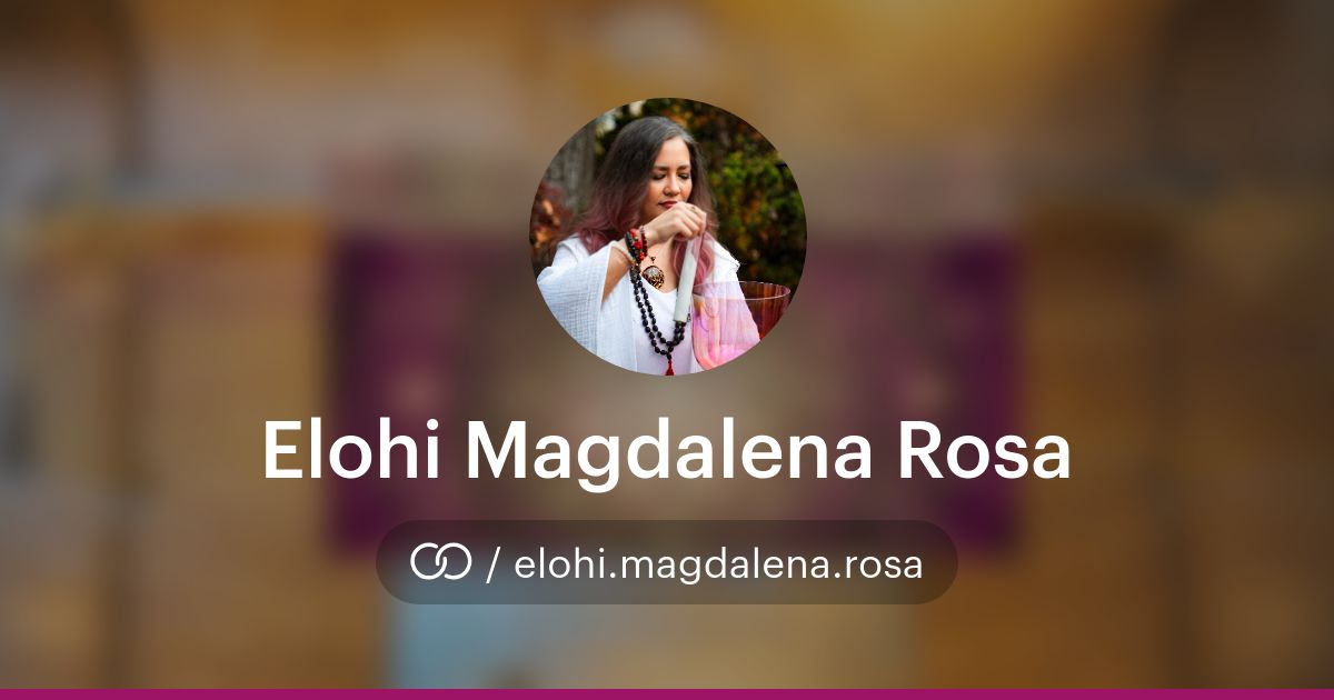 Elohi Magdalena Rosa (/elohi.magdalena.rosa) · solo.to