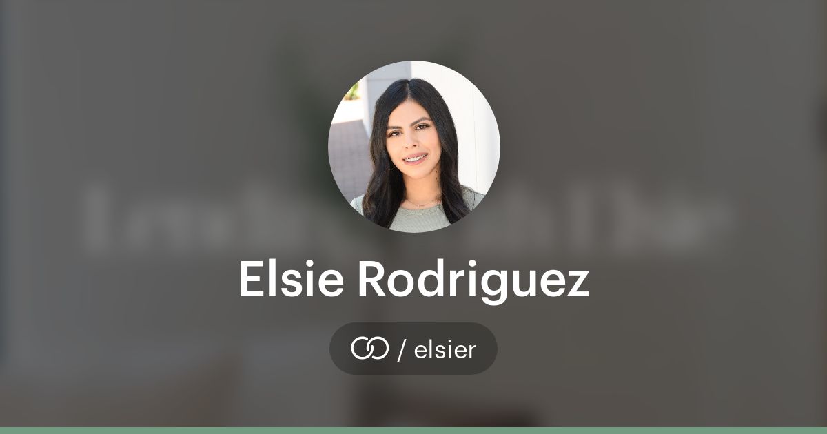 Elsie Rodriguez (/elsier) · solo.to