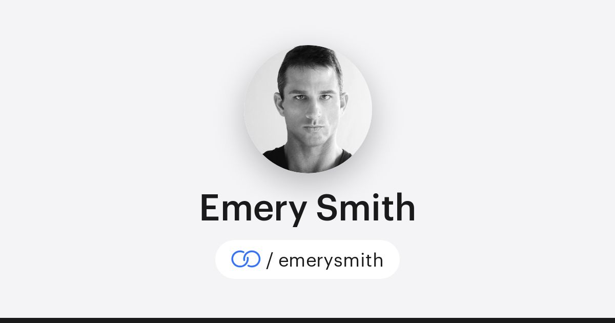 Emery Smith (/emerysmith) · solo.to