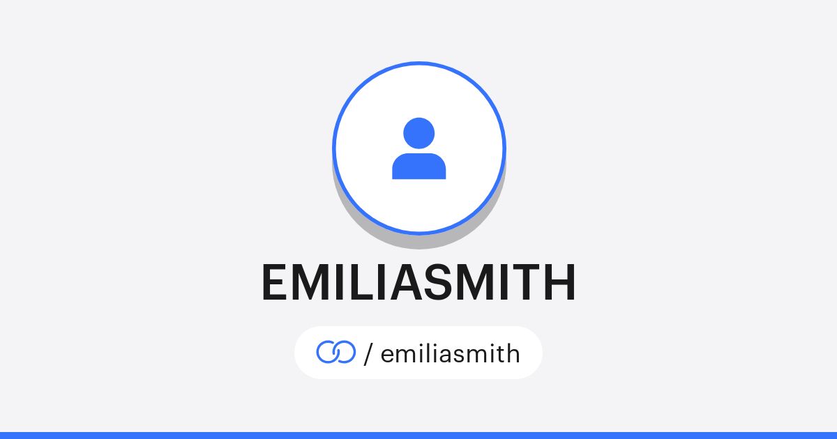 EMILIASMITH · solo.to