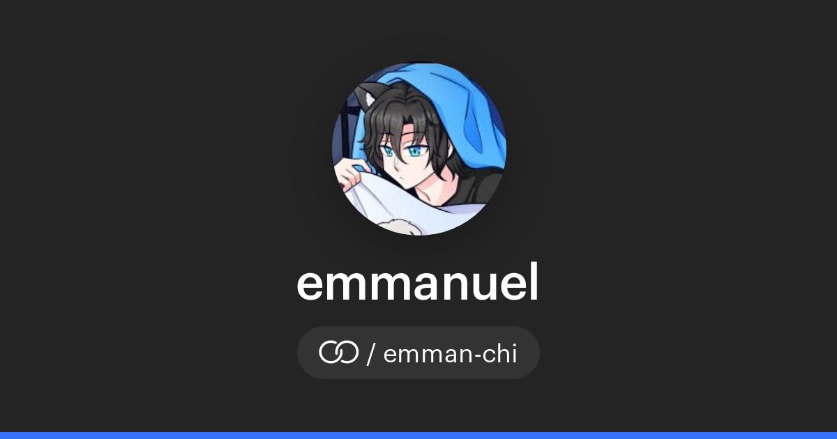 emmanuel (/emman-chi) · solo.to