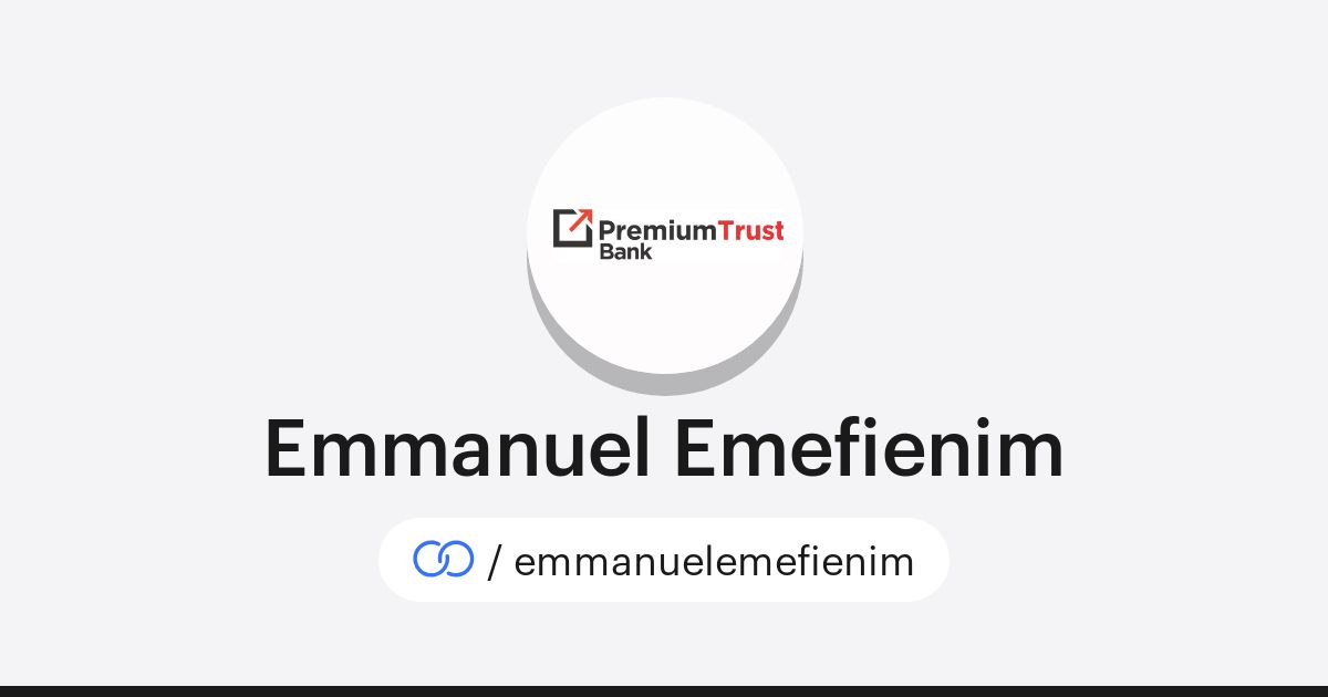 Emmanuel Emefienim (/emmanuelemefienim) · solo.to