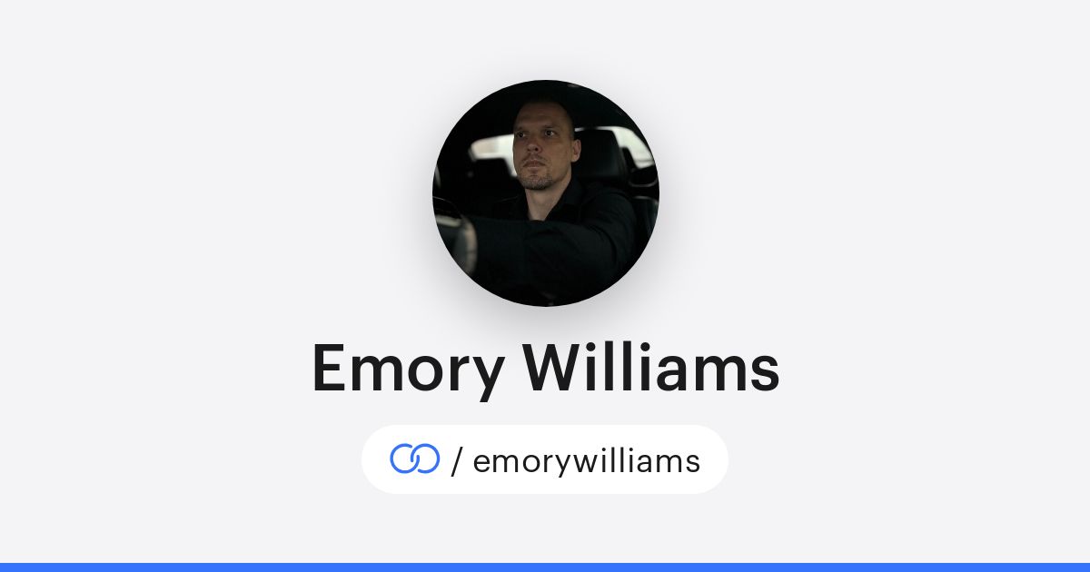 Emory Williams (/emorywilliams) · solo.to