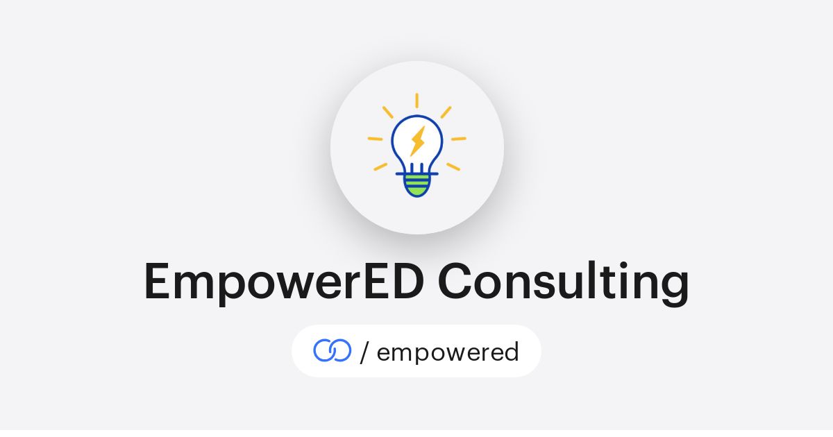 EmpowerED Consulting (/empowered) · solo.to