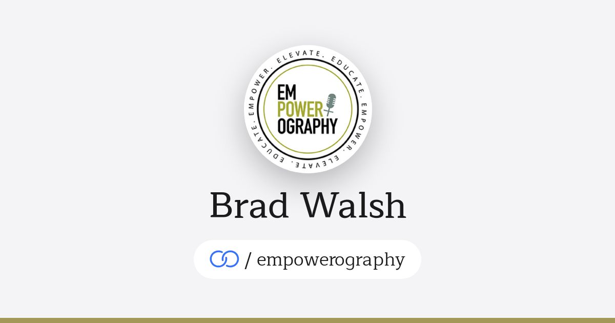 Brad Walsh (/empowerography) · solo.to